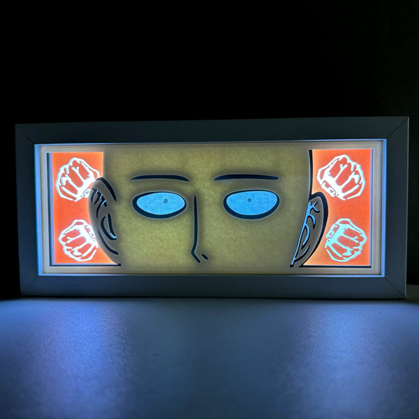 One Punch Man Saitama RGB Led Light Box – Anime Crush