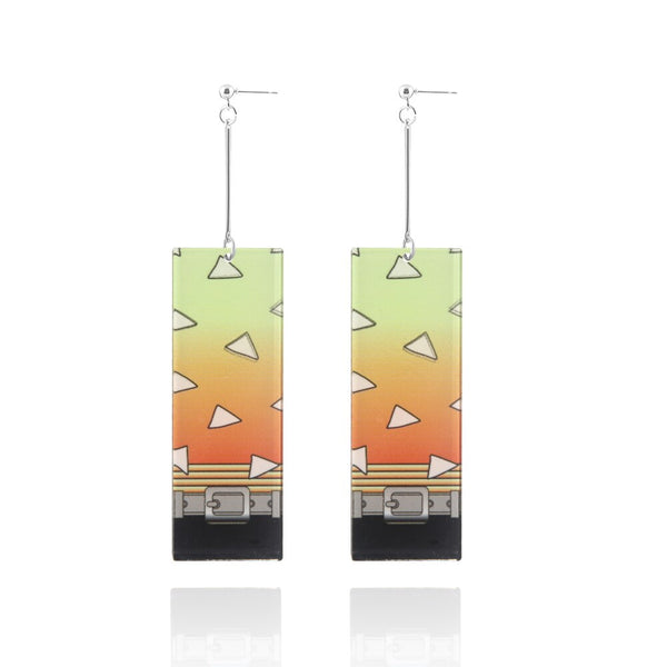 Demon Slayer Zenitsu Earrings | Anime Crush