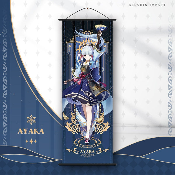 Genshin Impact Wall Scroll – Anime Crush